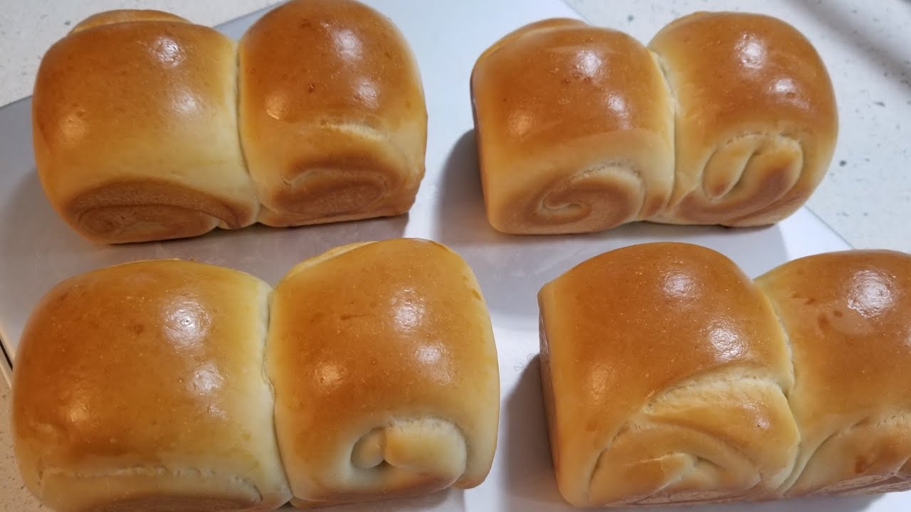 Japanese Mini Fluffy Bread 日本迷你蓬松面包 - YouTube