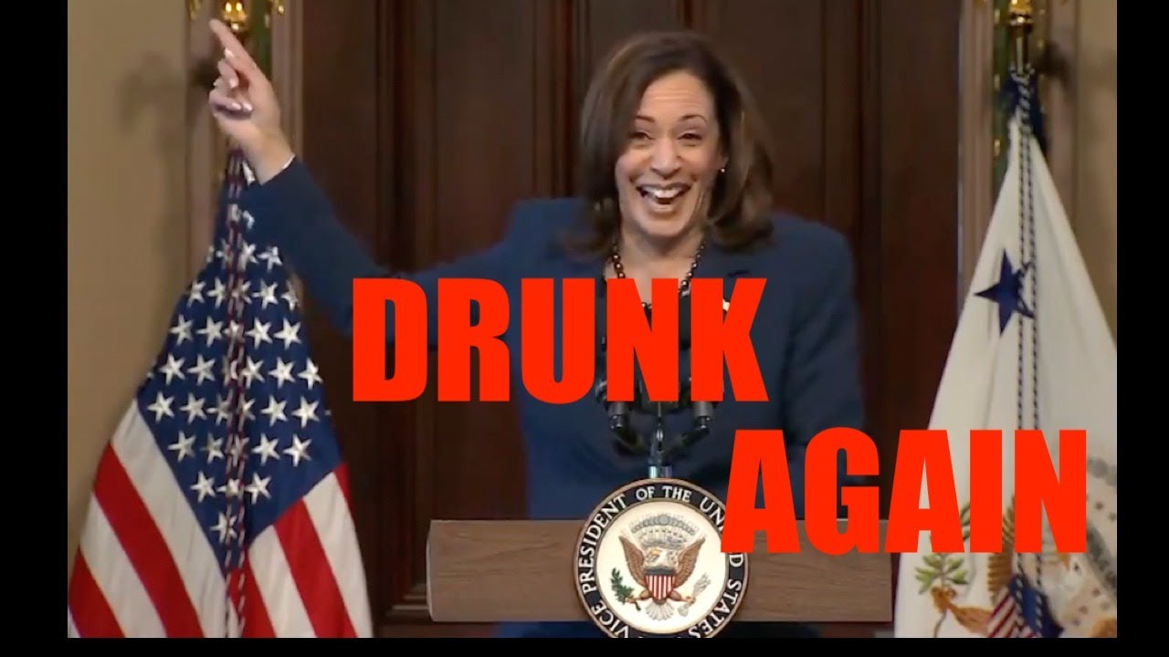 Affirmative Action Hire Kamala - Gives ANOTHER Public Speech DRUNK ...
