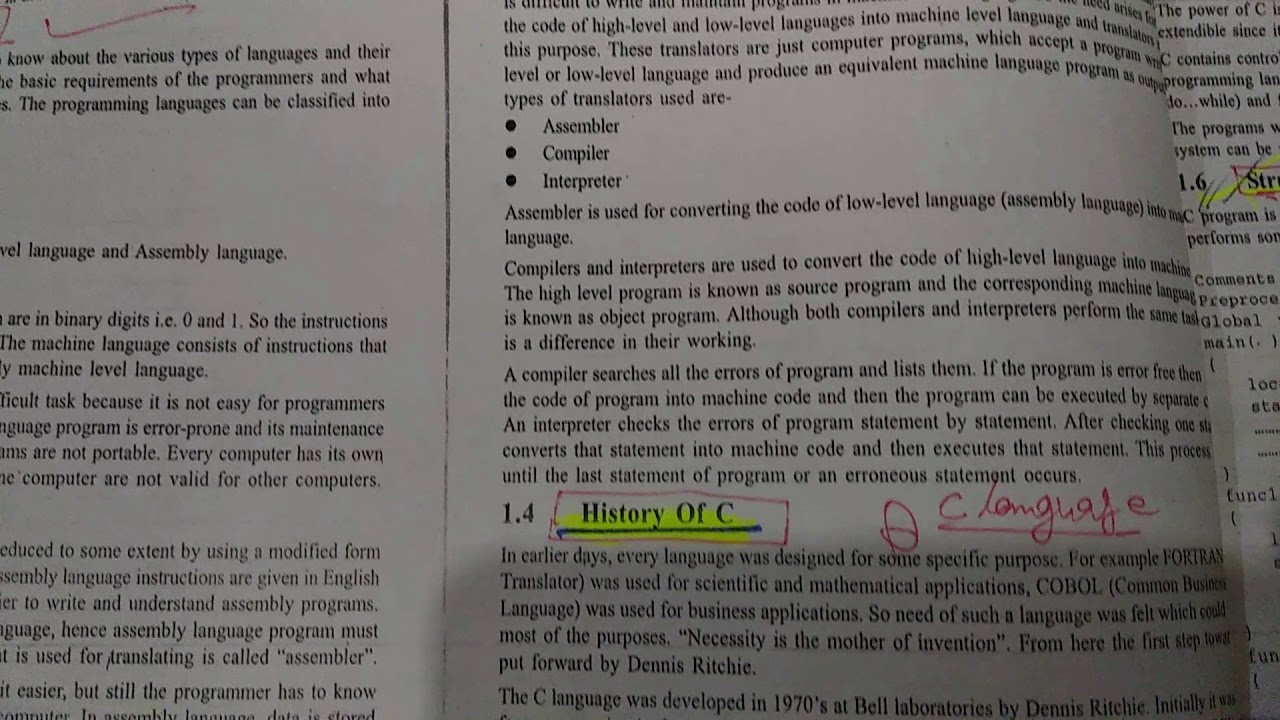 Introduction to C, Top-Down Design,bottom-Up Design, modular Approach ...