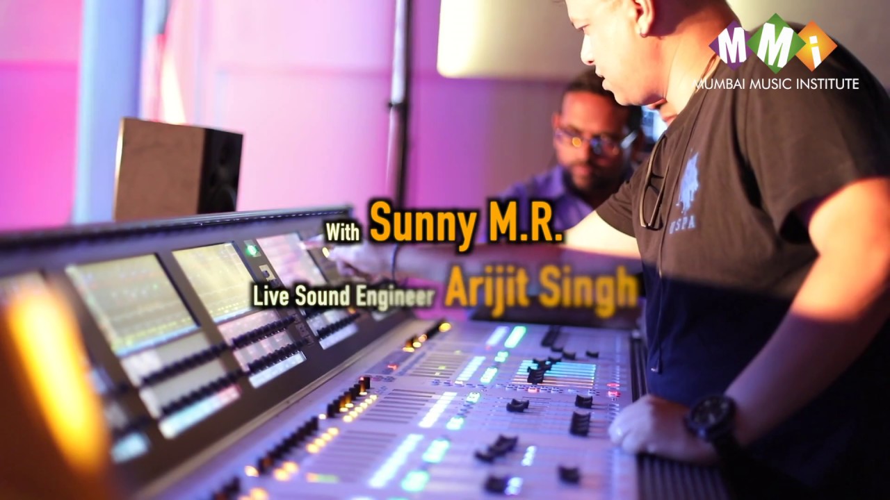 SUNNY M.R. | Live Sound Engineering | Workshop - YouTube
