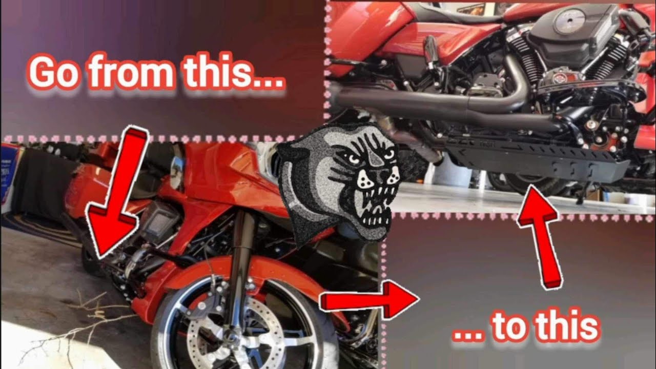2024 ROAD/STREET GLIDE SKID PLATE (review and installation) - YouTube