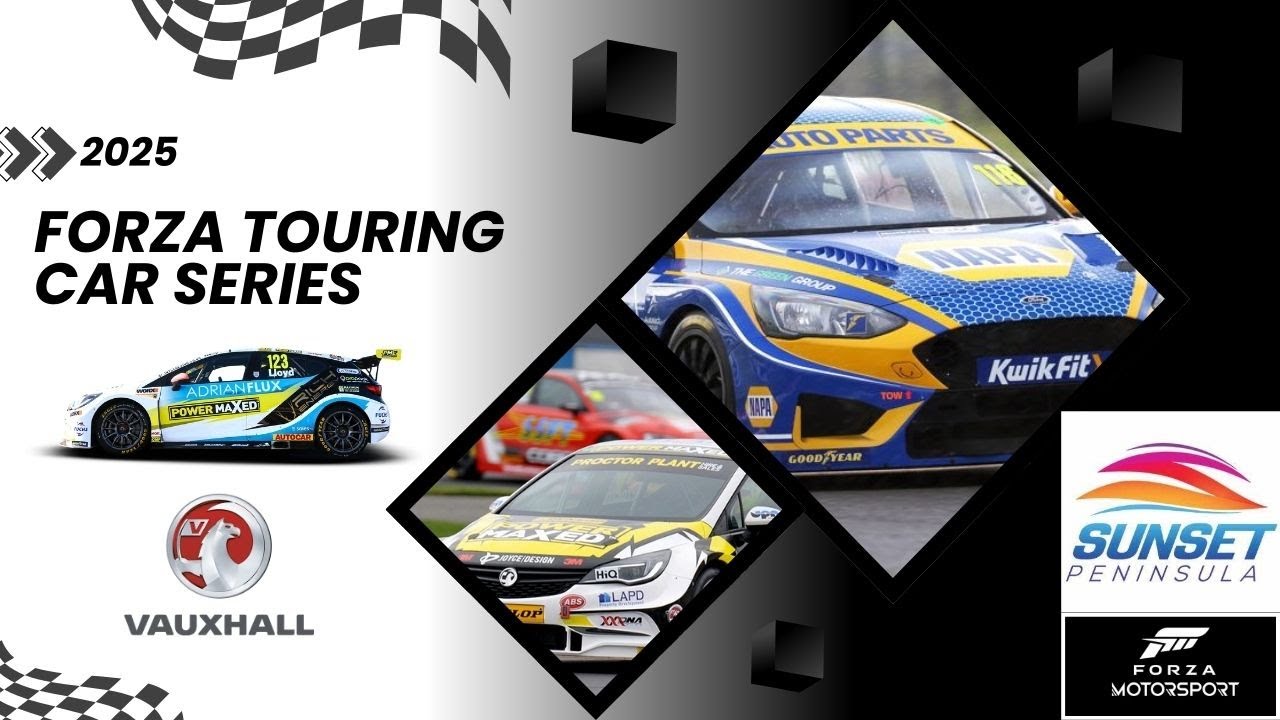 Forza Touring Car Series | Sunset Peninsula Raceway | 2025 - YouTube
