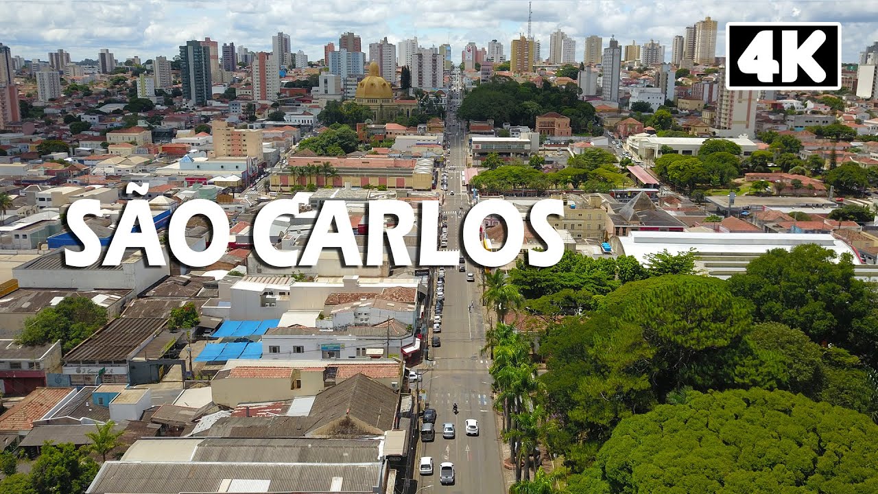 SÃO CARLOS VISTA DE CIMA | 4K - YouTube