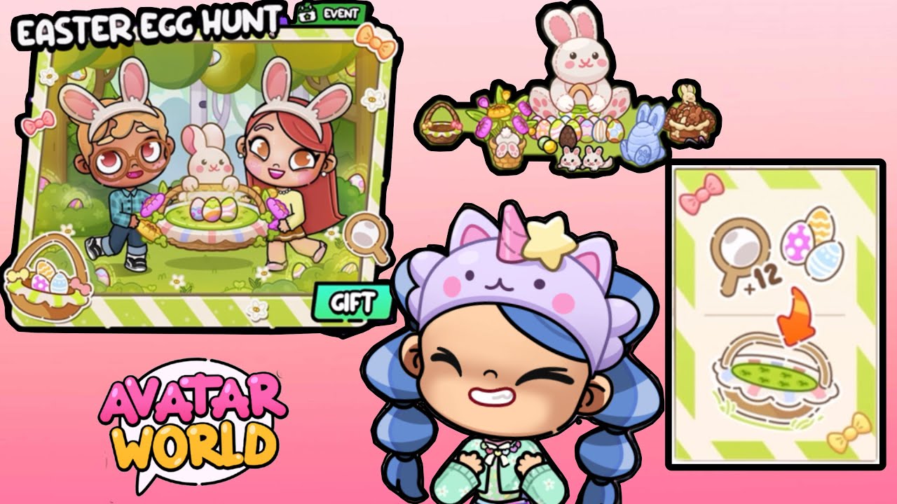 WOW NEW UPDATE **12 EASTER EGG** LOCATIONS IN AVATAR WORLD🥳🐰 - YouTube