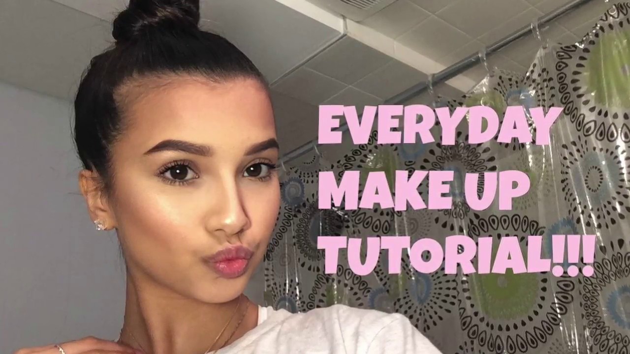 Everyday Make Up Tutorial | Stephanie J - YouTube