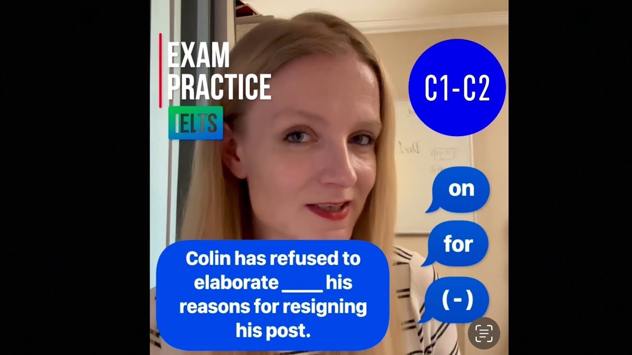 IELTS EXAM PRACTICE (C1-C2) - YouTube