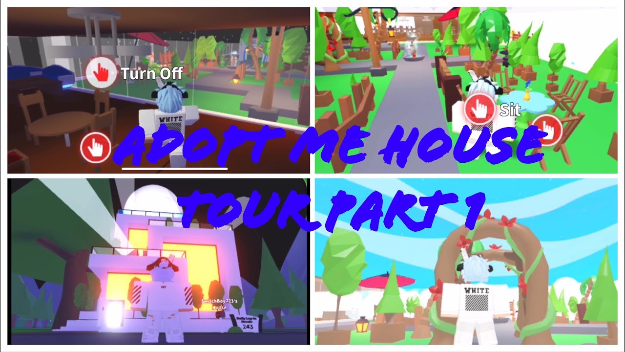 Adopt Me House Tour Part 1 [ SWITCHBOY723 ] - YouTube