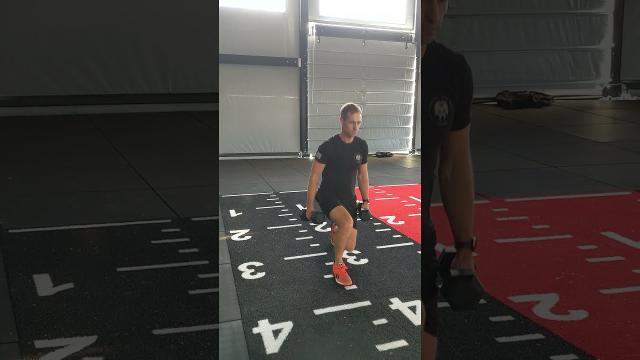 The Dumbbell Walking Lunge | British Army Fitness - YouTube
