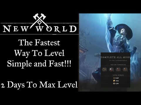 New World - Fastest Character Leveling! 2 Days To Max Level! - YouTube