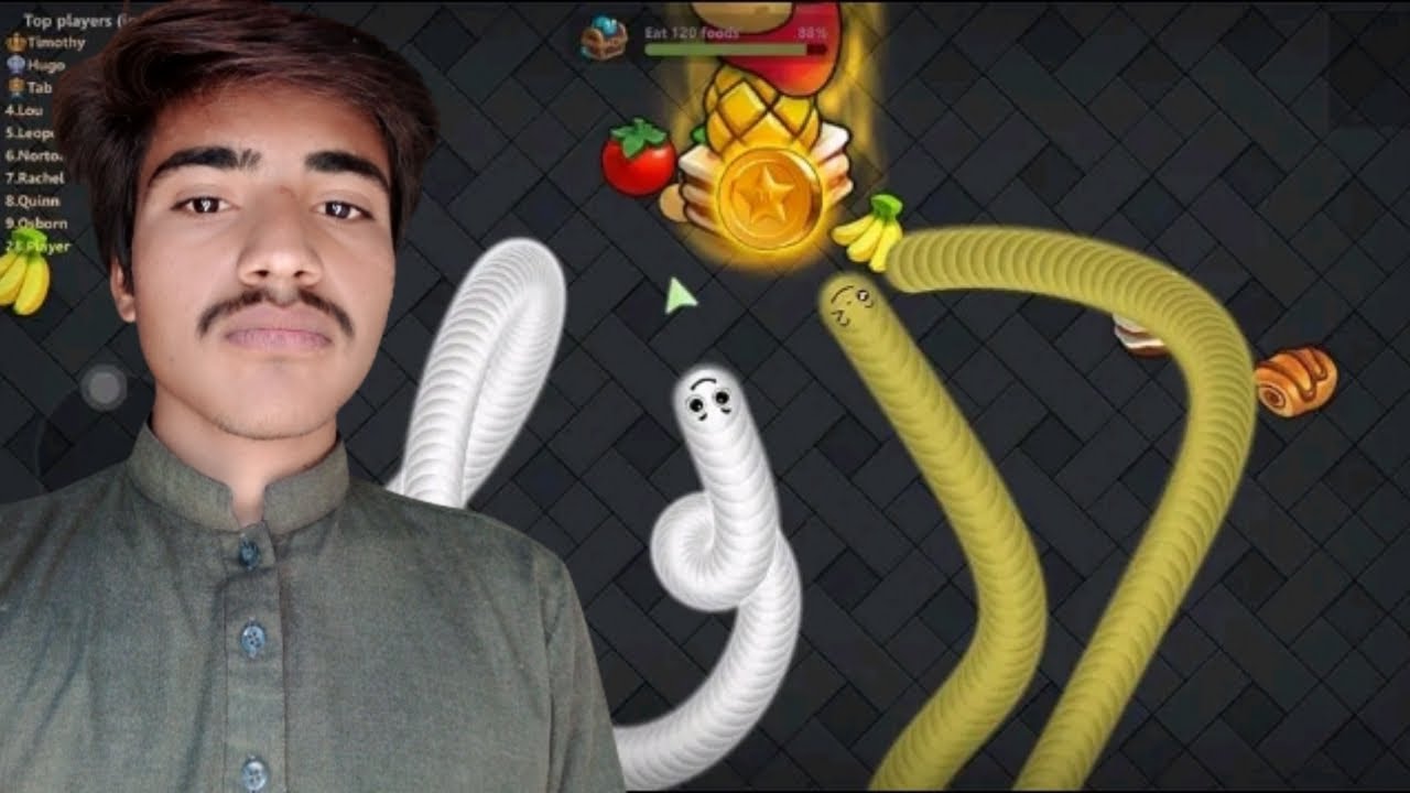 snake lite - worm snake game bahut bada samp kia as video ma - YouTube
