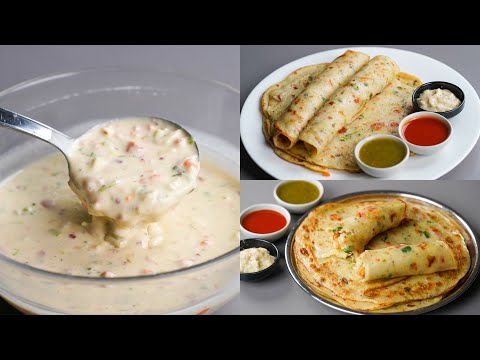 I Combined Egg & Flour, Make This Delicious Liquid Dough Egg Paratha | No Knead, No Dough Paratha