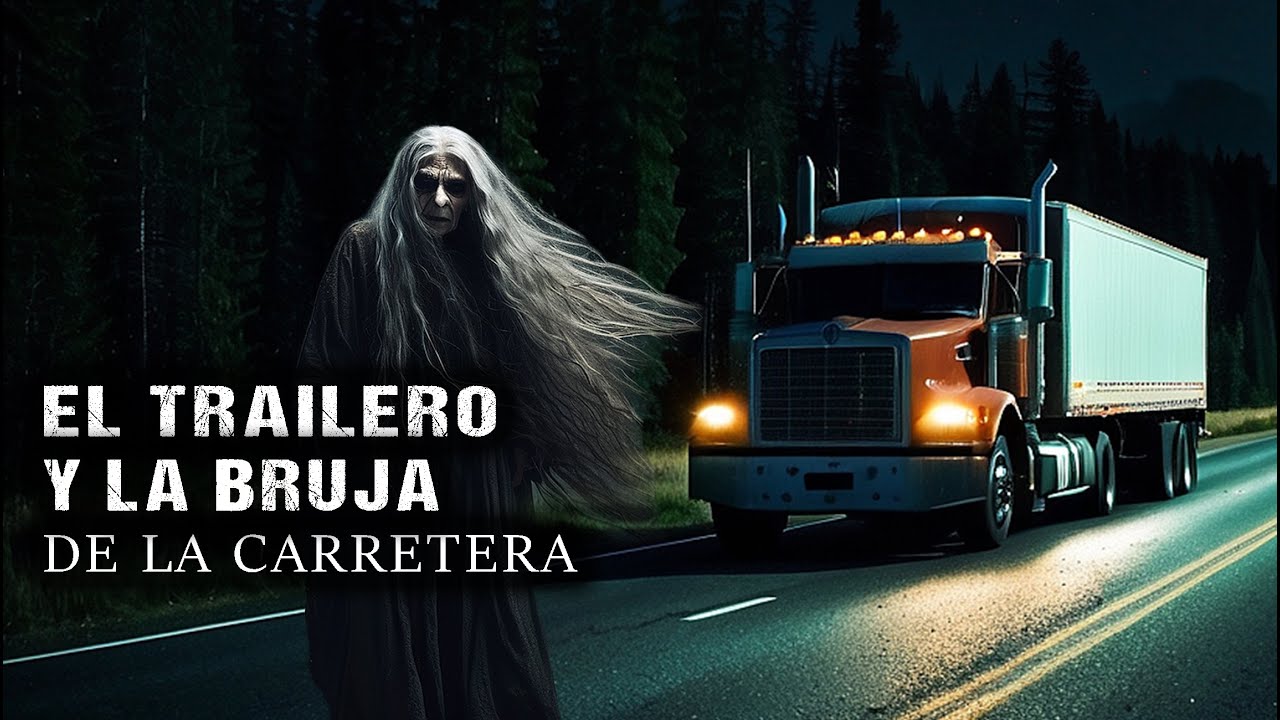 EL TRAILERO Y La BRUJA DE LA CARRETERA / Relato De Terror - YouTube