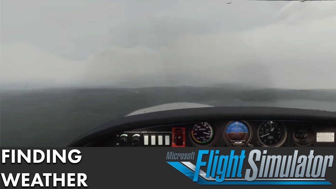 Finding Weather // Microsoft Flight Simulator // 08-29-2020 - YouTube