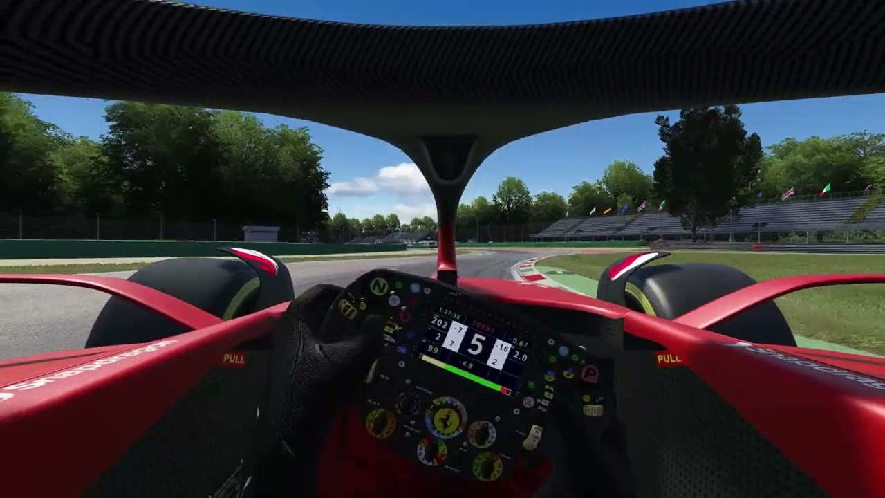 Ferrari F1-75 realistic dashboard | Assetto Corsa - YouTube