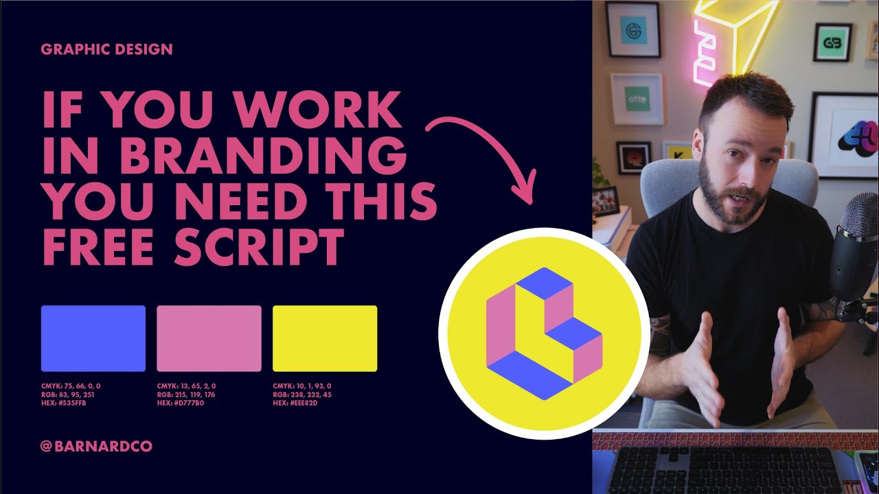 If you work in branding you need this free script - YouTube