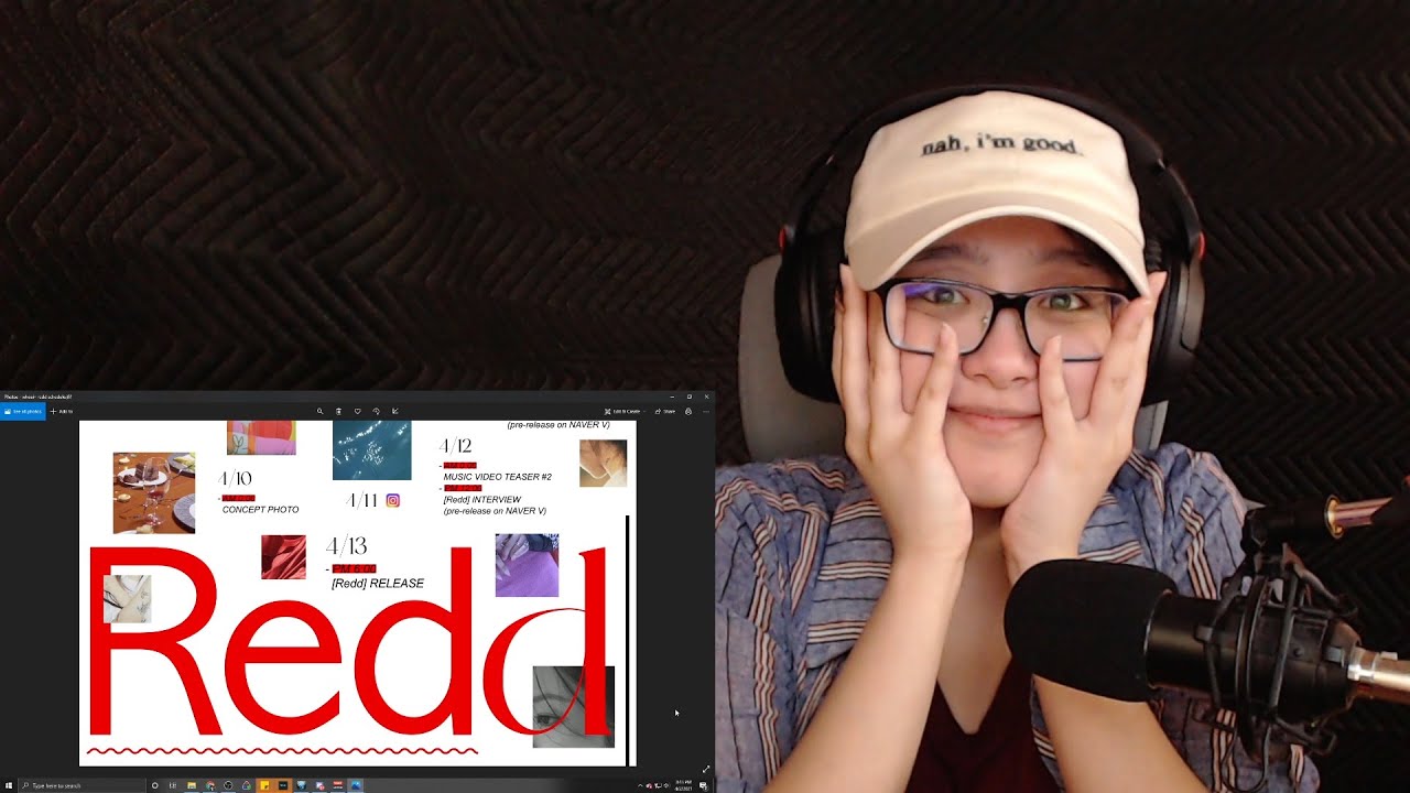 Wheein's Redd Album Package and Schedule - YouTube
