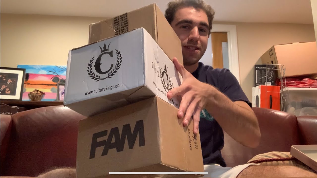 Fitted Hat Unboxing! 3 New Hats!! Hat Club | Culture Kings | Fam Cap ...