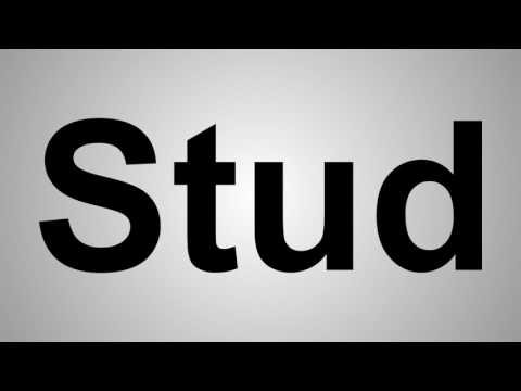 How To Pronounce Stud - YouTube