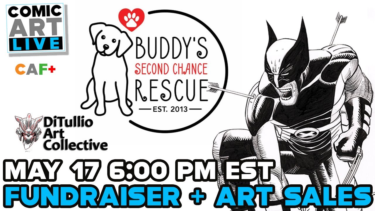 Comic Art LIVE 11 | DiTullio Art Collective Art Sale + SPCA Fundraiser ...