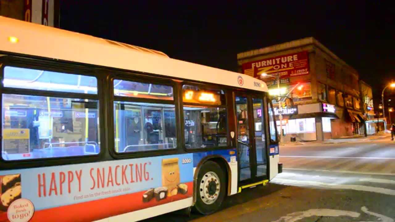 MTA New York City Bus 2014 Nova Bus LFS 8090 On The Q17 @ 168th Street ...