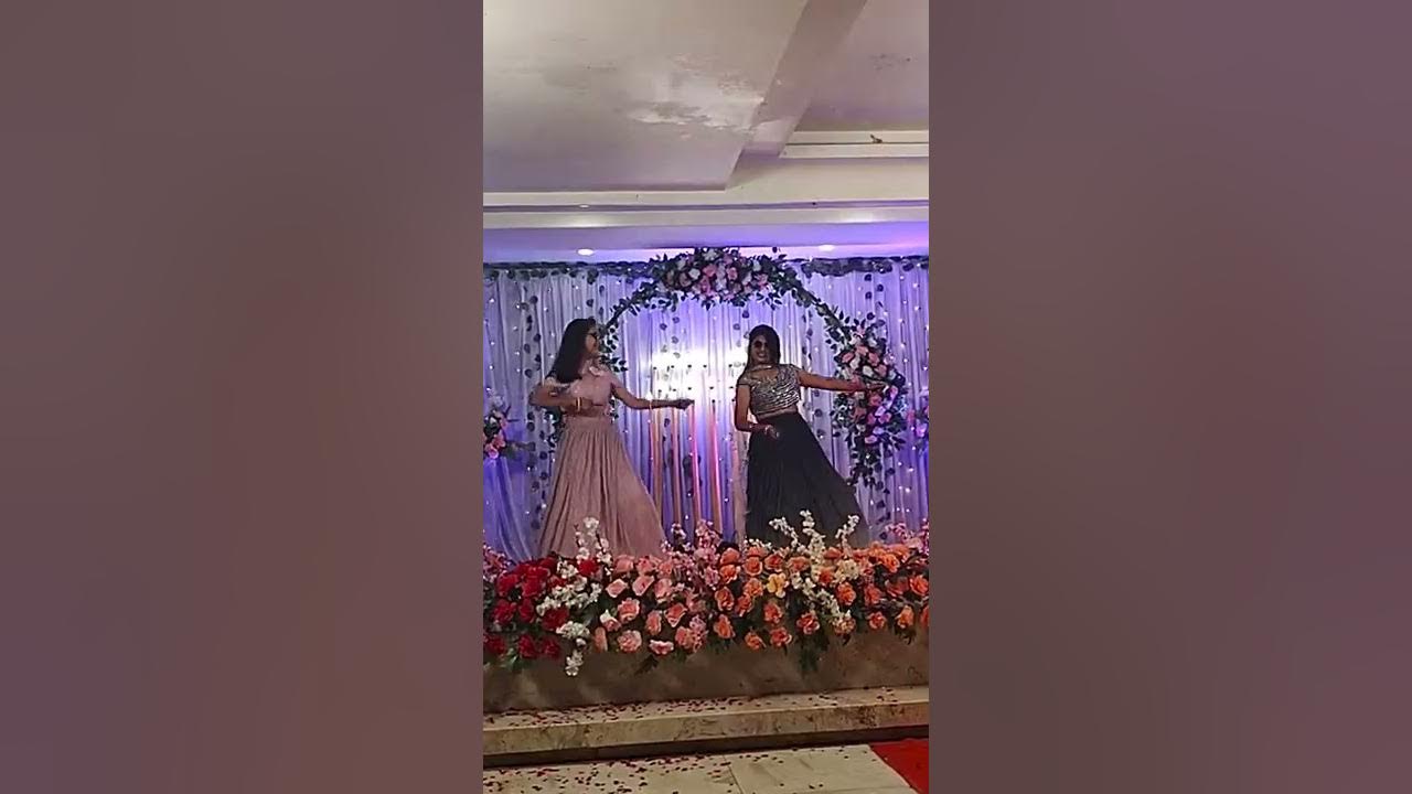 Rafta Rafta dekho aankh meri Ladi h / duet dance performance / Sangeet Sandhya - YouTube