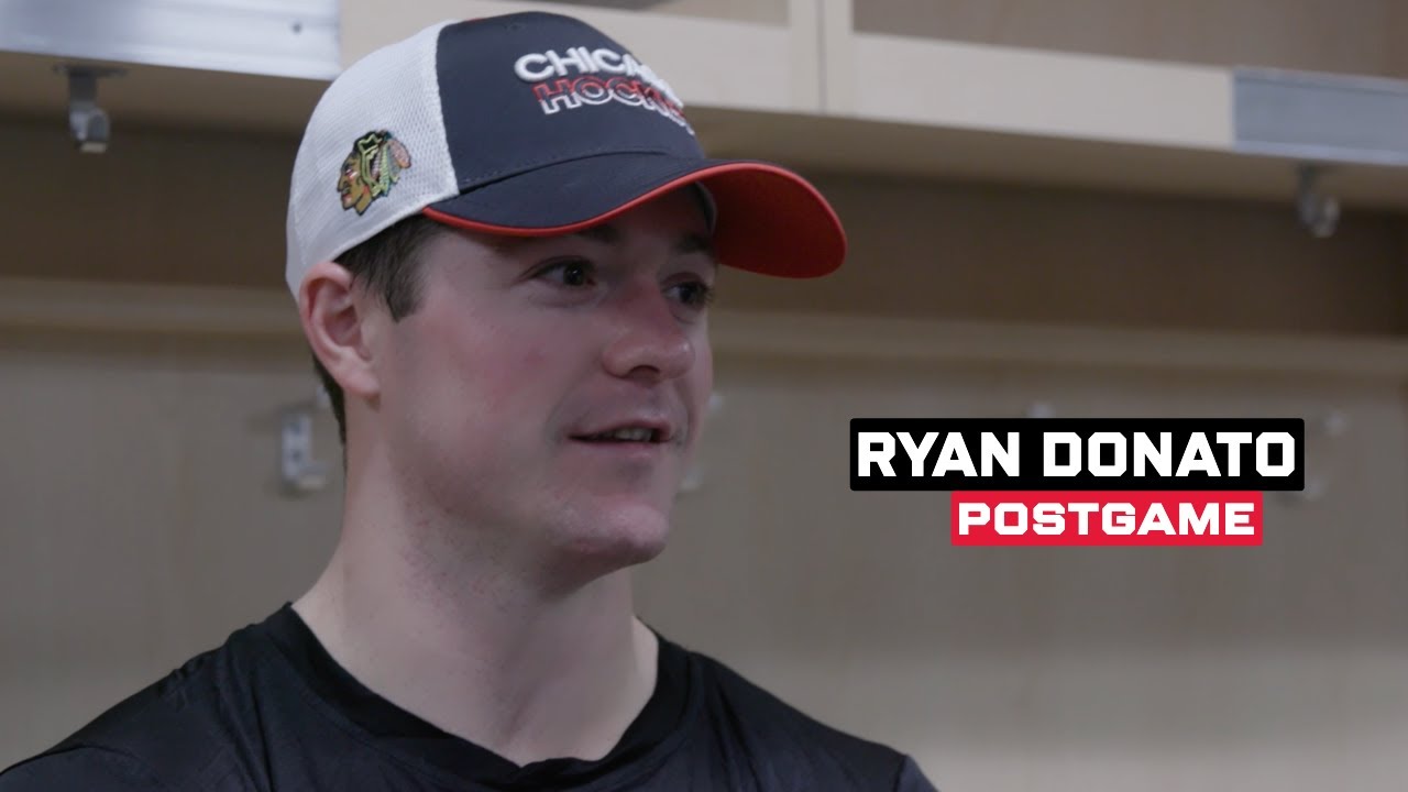 Ryan Donato reflects on goal and win in Vegas | Chicago Blackhawks ...