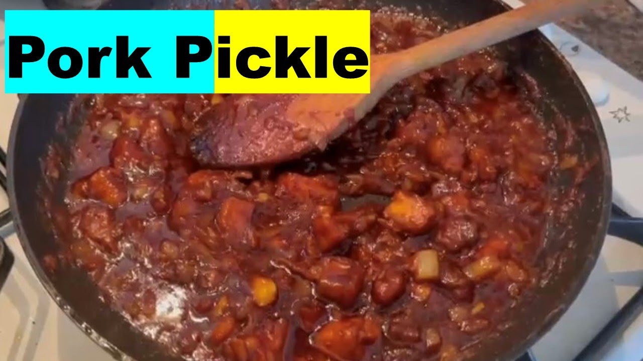 Goan Pork Molle / Pork Pickle - YouTube
