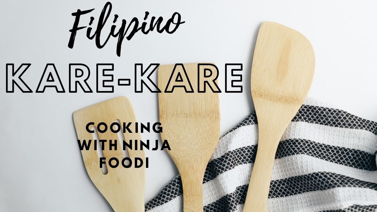 Cooking Filipino Kare-Kare using Ninja Foodi Deluxe - YouTube
