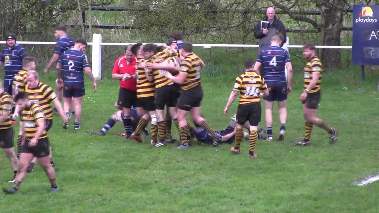Aspull RUFC V Orrell RUFC 1st XV 2nd Half Highlights 2018 - YouTube