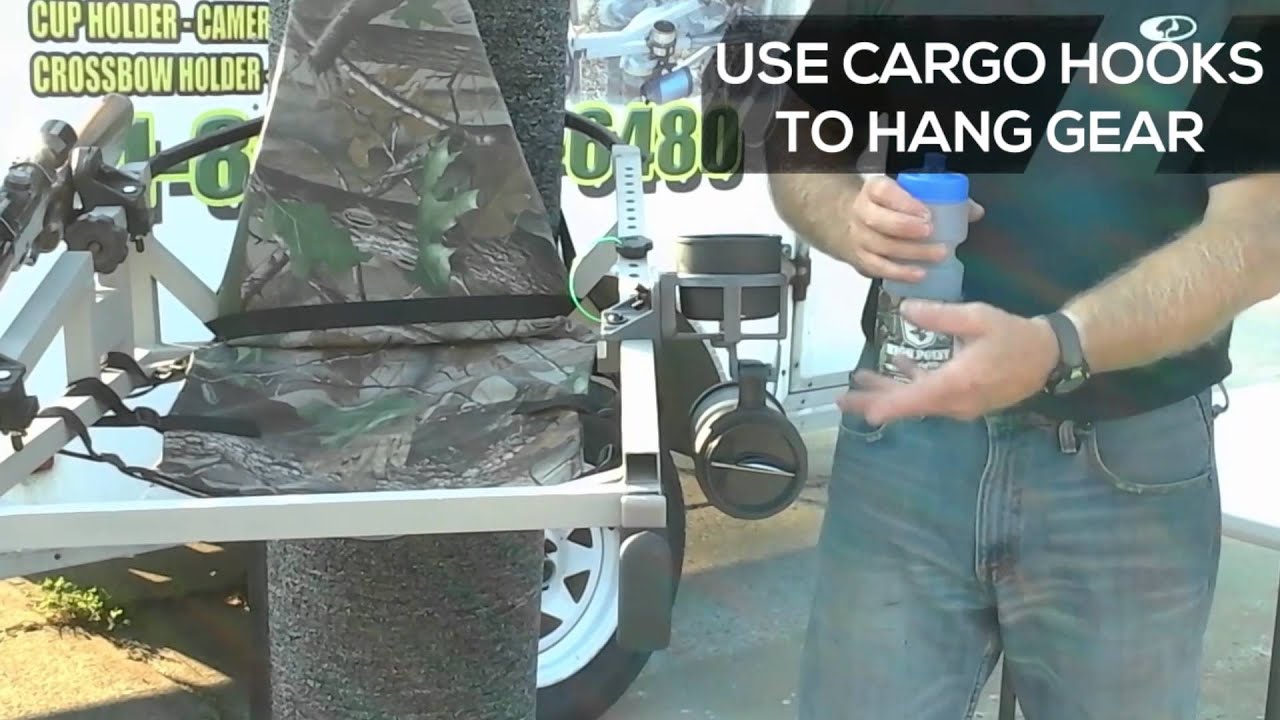 Tree Stand Cup Holder / Beverage Holder - YouTube