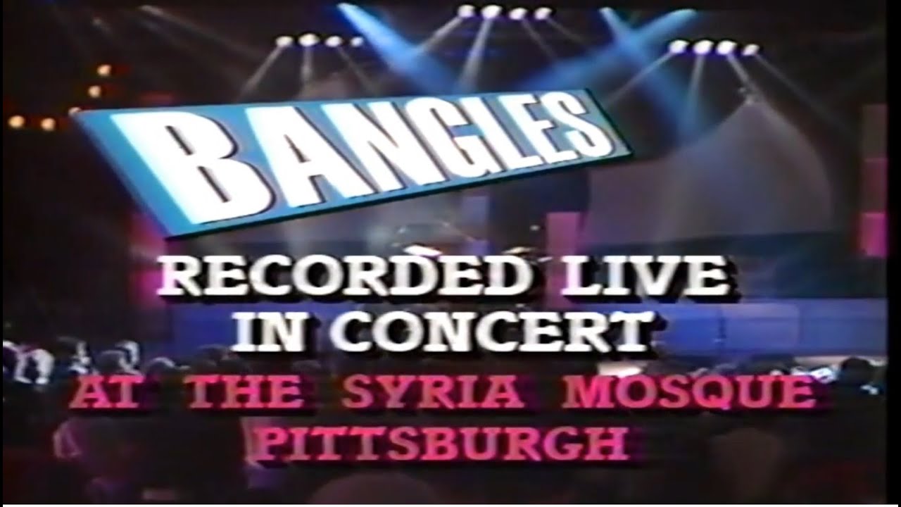 The Bangles LIVE @ Syria Mosque Pittsburgh PA Saturday December 13th ...
