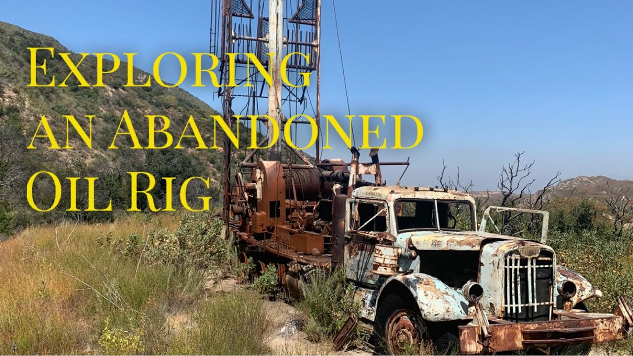 Hike to an Abandoned Hilltop Oil Rig in Santa Clarita, California - YouTube