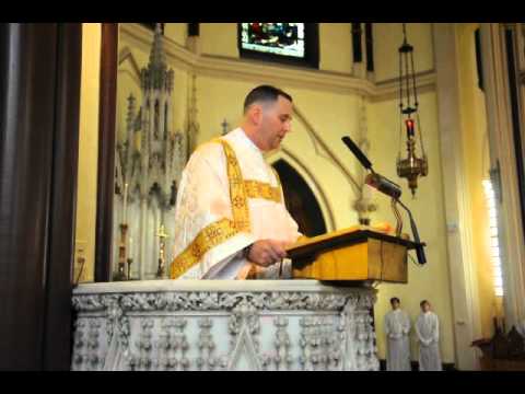 Deacon Robert Magnuson's 1st Gospel Reading June 2, 2012 - YouTube