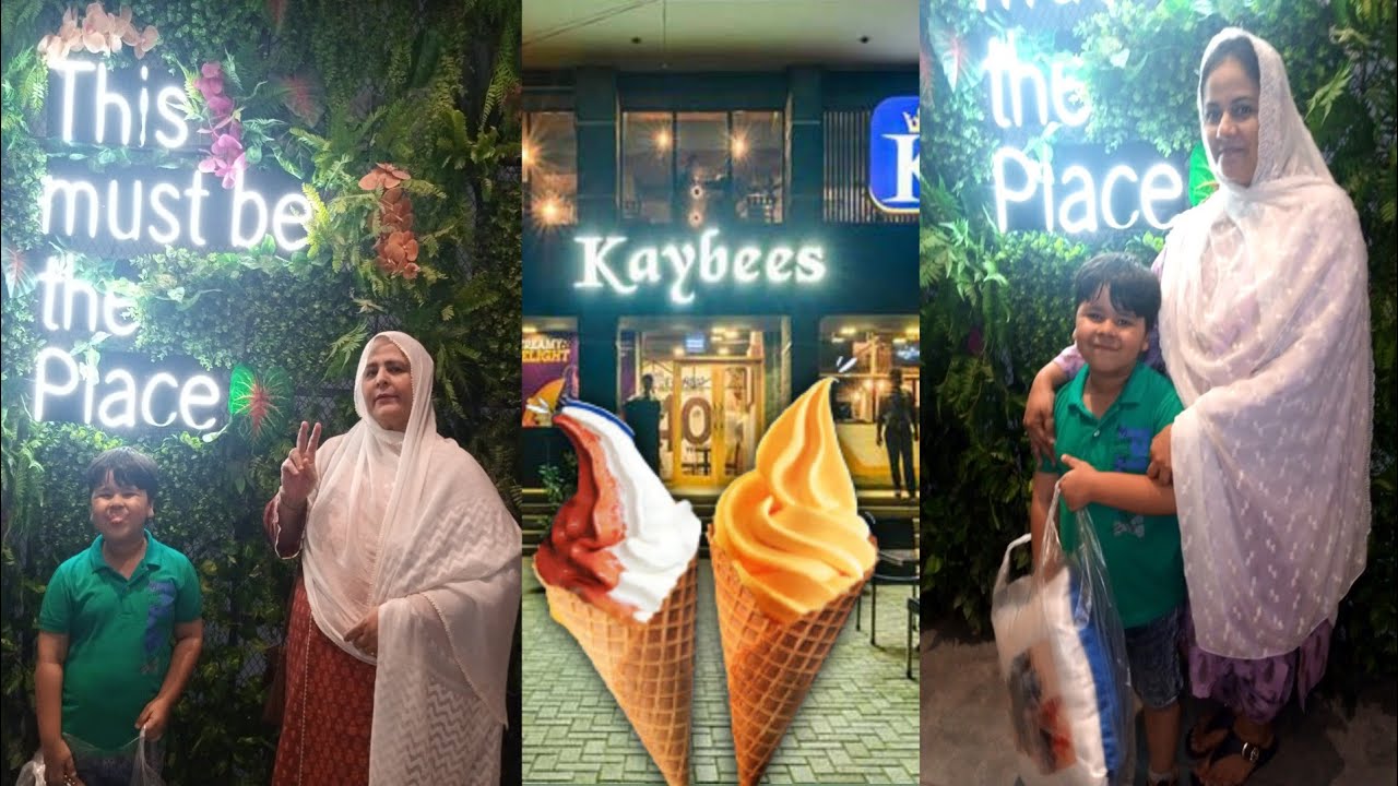 Kaybees dinner Vlog || Kaybees Icecream || club sandwich || sizzling ...