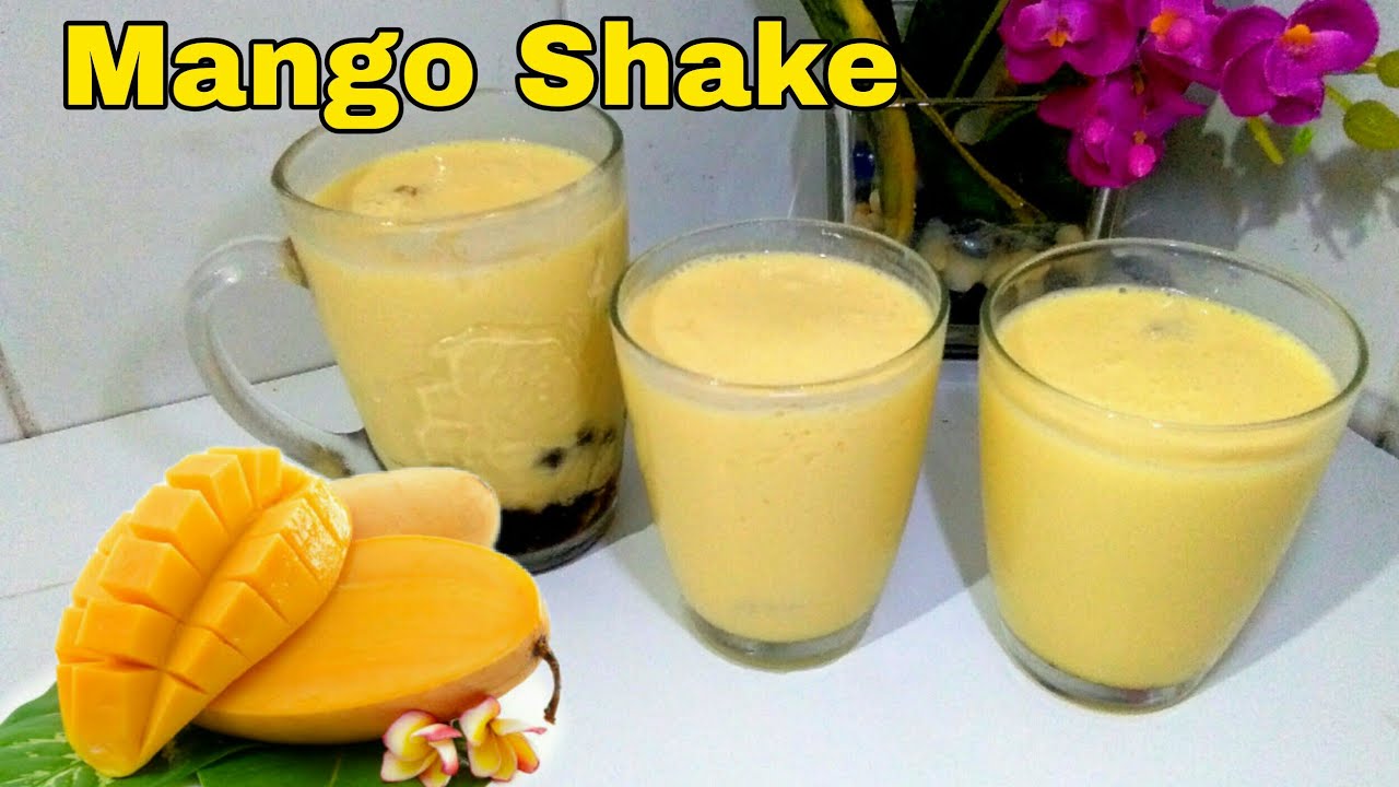 MANGO SHAKE / EASY RECIPE - YouTube