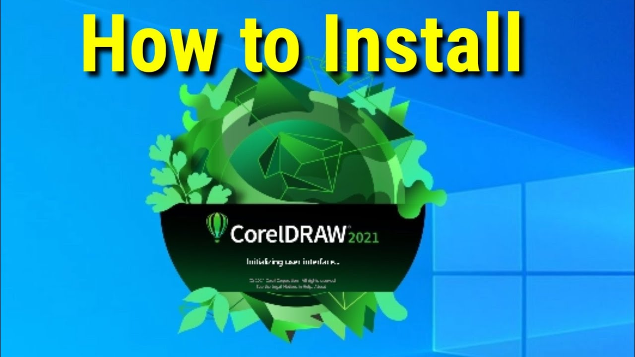 How to Install Corel 2021 | Kh learning - YouTube