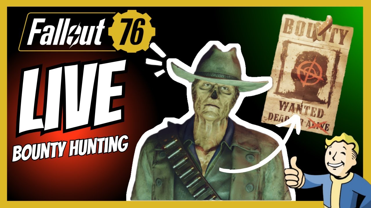 Bounty's With Viewer's ! 4k60FPS, Fallout 76 Livestream - YouTube