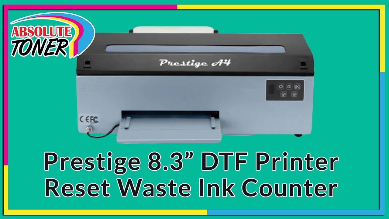 How To Reset The Waste Ink Counter On The Prestige 8.3" Media Roll DTF ...