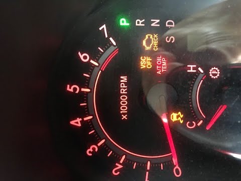 Toyota Tundra VSC, Check Engine, Traction Light - One Solution - YouTube