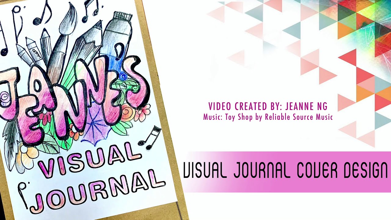 Visual Journal Cover design - YouTube