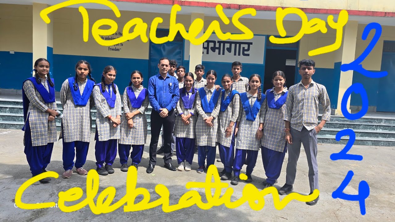 Teacher’s Day Celebration in GIC Pathri, 2024 - YouTube