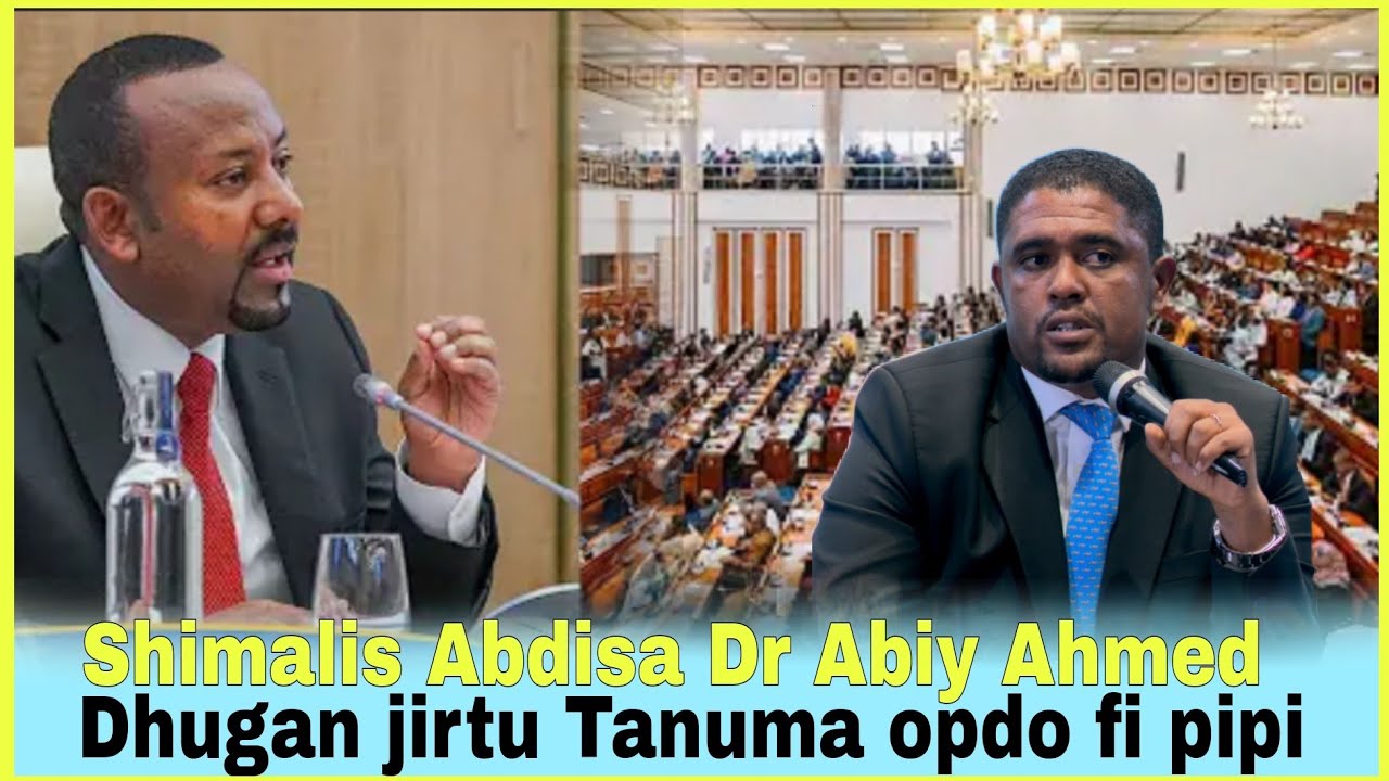 Shimalis Abdisa Dr Abiy ahmed |dhuga jirtu tanuma opdo fi pipi - YouTube