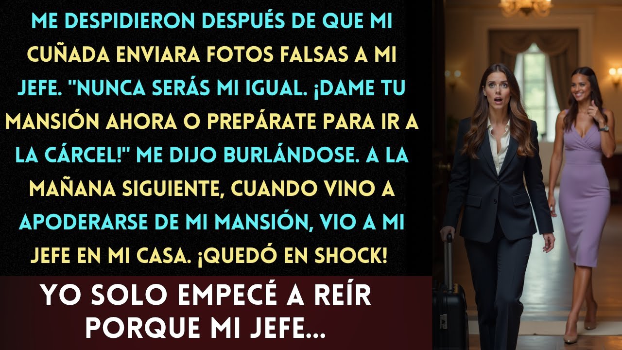 Me despidieron después de que mi cuñada enviara fotos falsas a mi jefe ...