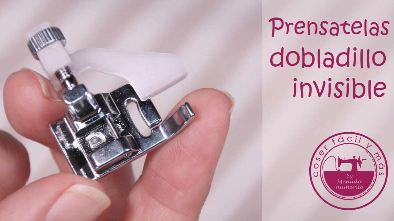Prensatelas para dobladillos invisibles - YouTube
