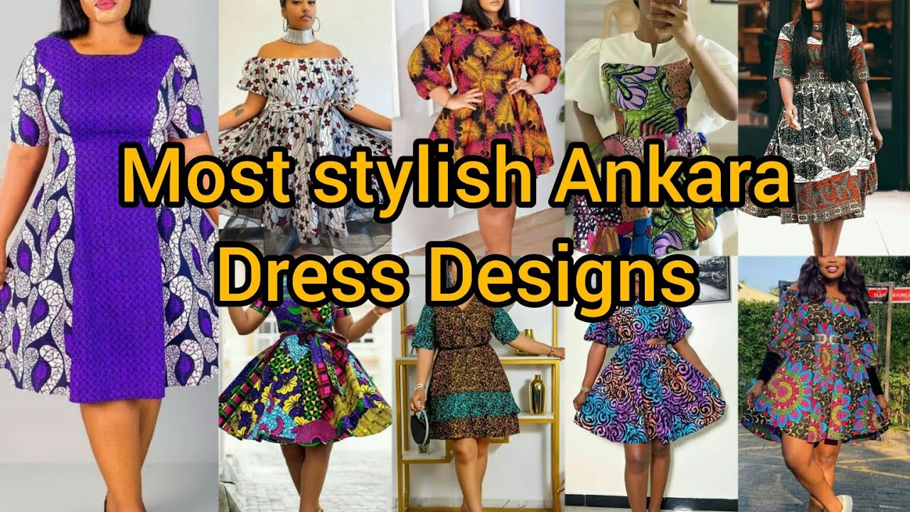 Most stylish Ankara dress designs for ladies | Ankara styles 2024 ...