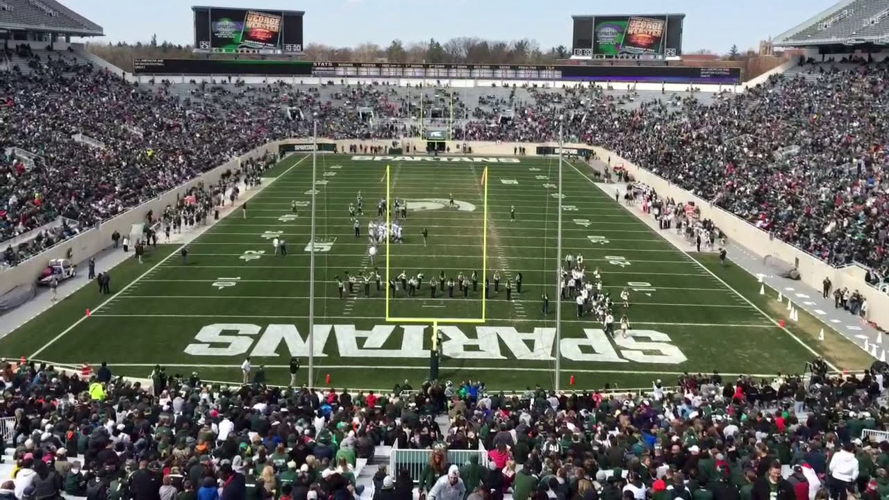 Michigan State - Spartan Stadium - YouTube
