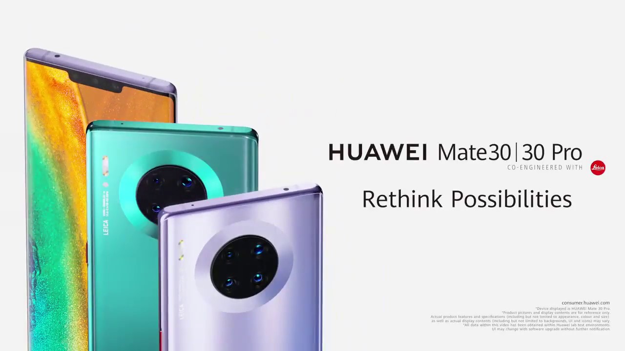 Huawei Mate 30 Pro AI Private View - YouTube