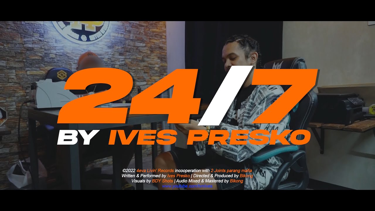 Ives Presko - 24/7 (Official Music Video) - YouTube