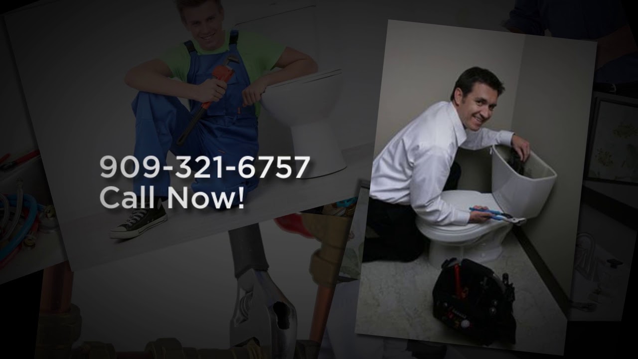 (909) 321-6757 Plumber Slab Leak Water Heater Fontana - YouTube