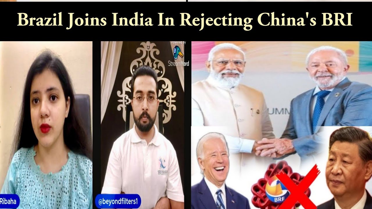 Brazil Joins India In Rejecting China's BRI - YouTube
